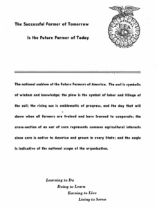 The FFA Slogan ??? (5/10/2019) – The Friday Footnote