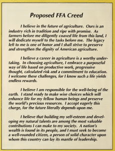 The Failed Revision of the FFA Creed (1/24/2020) – The Friday Footnote